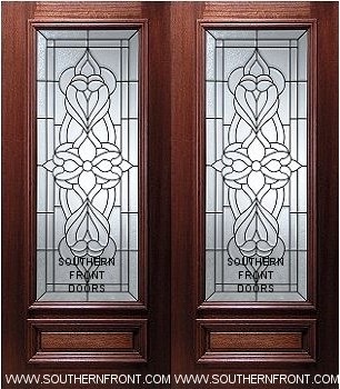 3/4 Lite Entry Doors - Southern Front Door