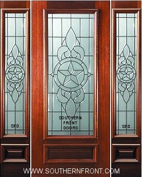 3/4 Lite Entry Doors | Southern Front Door