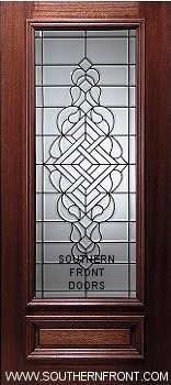 3/4 Lite Entry Doors | Southern Front Door