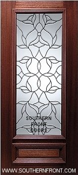 3/4 Lite Entry Doors | Southern Front Door