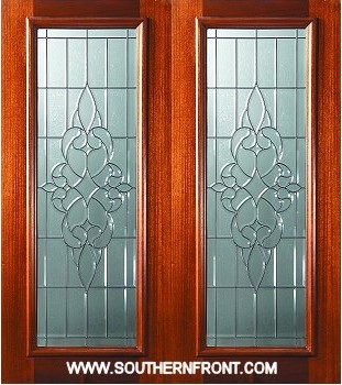Courtlandt Full Lite Double - Southern Front Door