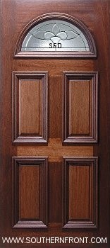 Fan Lite Entry Doors - Southern Front Door