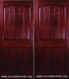 6-8 Solid Panel Square Top Doors - Click Here! - Southern Front Door