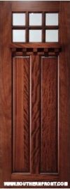 True Divided Lite Doors - Southern Front Door