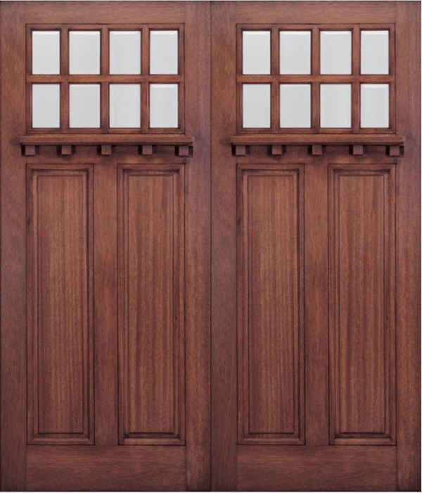 6/8 Craftsman Doors - Southern Front Door