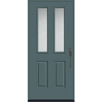 Half Lite Twin Lite Granite Glass - Estuary - Southern Front Door